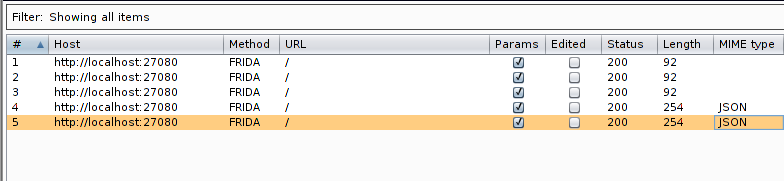 Tracing API calls in Burp with Frida – Cedric's Cruft